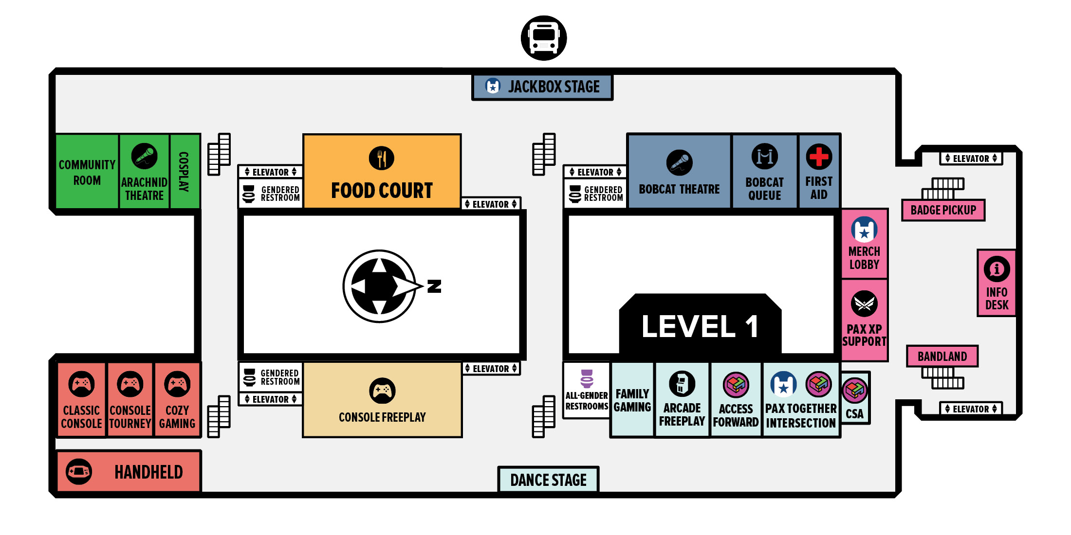 Maps, Hours, and Entry